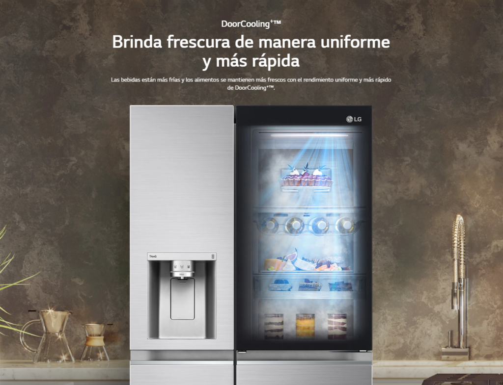 Refrigerador Side By Side LG LS66SXNC |674 Lts | CraftIce™ | Side by ...